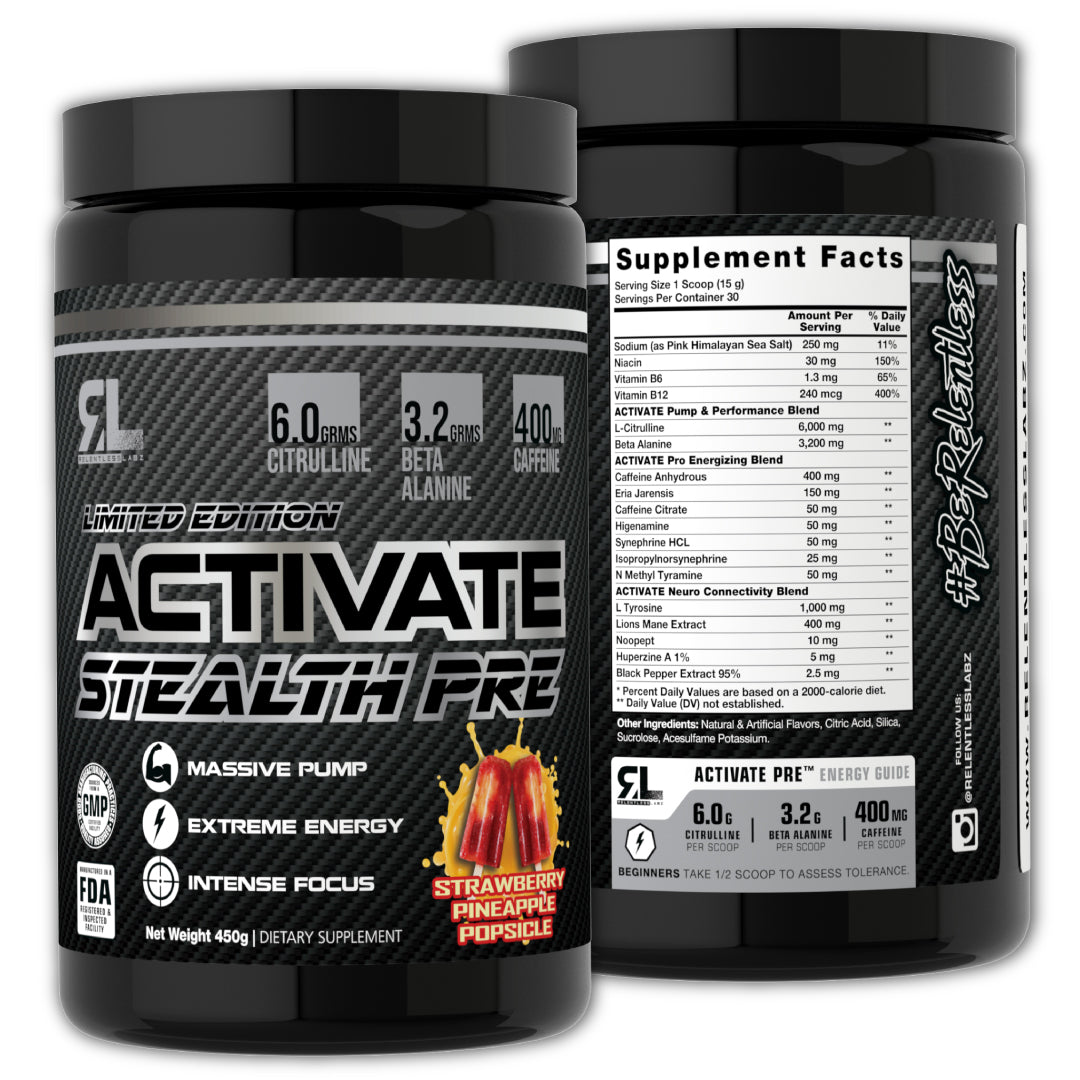 Relentless Labz: Activate Pre – www.relentlesslabz.com